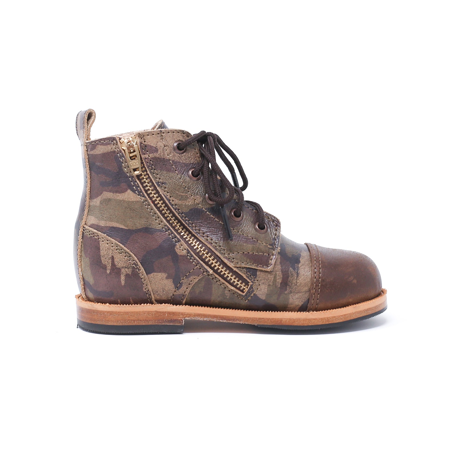 MK2016 - Heirloom Luxe Boots Camo Cafe [Children Leather Boots ...