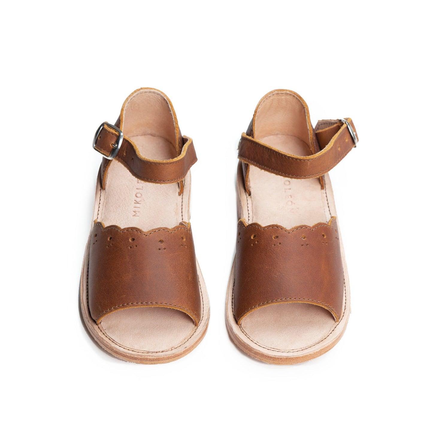 Shop Kid's Leather Sandals at Mikoleon | Mikoleon